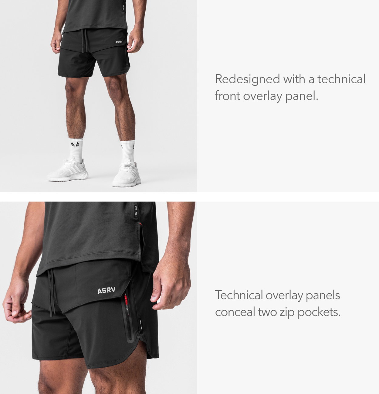 ASRV: NEW 7" SHORT // Tetra-Lite™ Tech Short | Milled