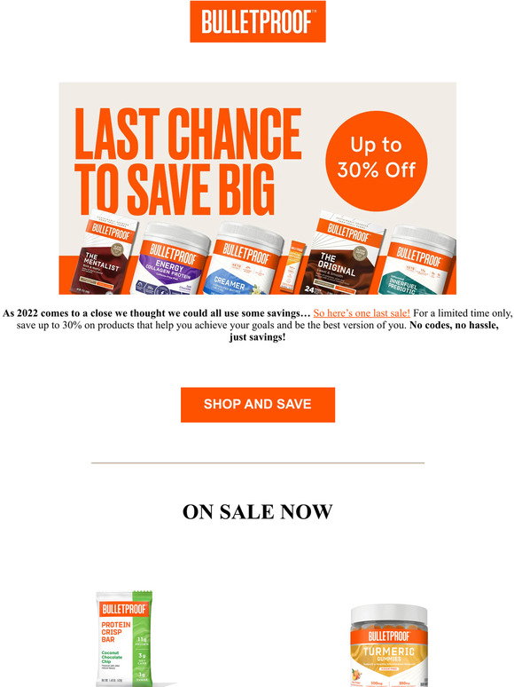 Bulletproof: Save Up To 30%... While You Still Can! | Milled
