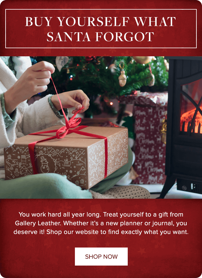 Gallery Leather: Buy Yourself What Santa Forgot 🎁 | Milled