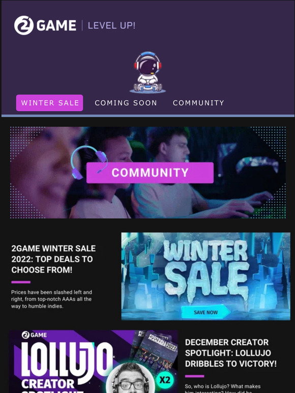 2Game: Community: Creator Spotlight ⭐ Meet Lollujo! | Milled