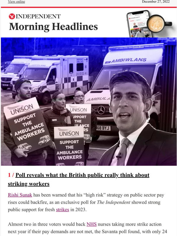 The Independent: Poll reveals what the British public think about ...