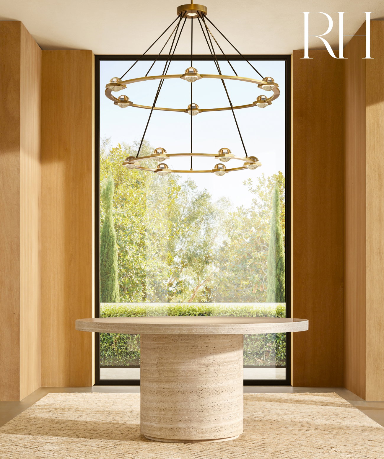 Restoration Hardware: The Plinth Italian Travertine Collection. Bold ...