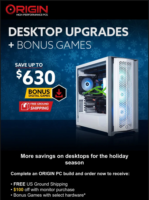 Origin PC: Ending soon: get bonus games with your ORIGIN PC desktop ...
