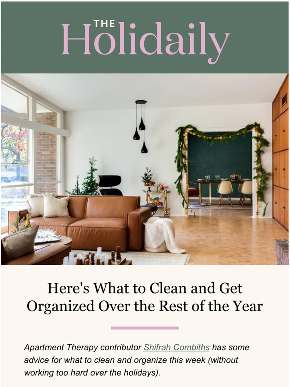 Kitchn: It's a Slow Week — Here's What to Clean and Organize (Without ...