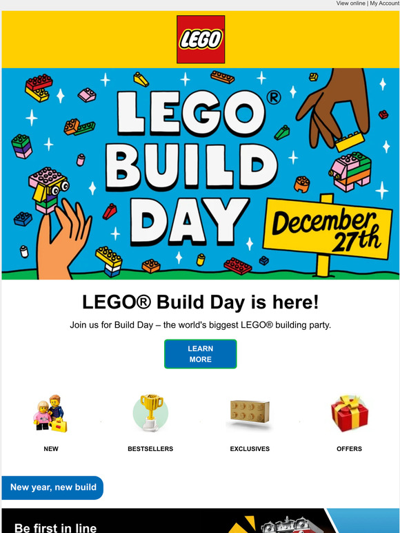 LEGO Shop Email Newsletters: Shop Sales, Discounts, and Coupon Codes