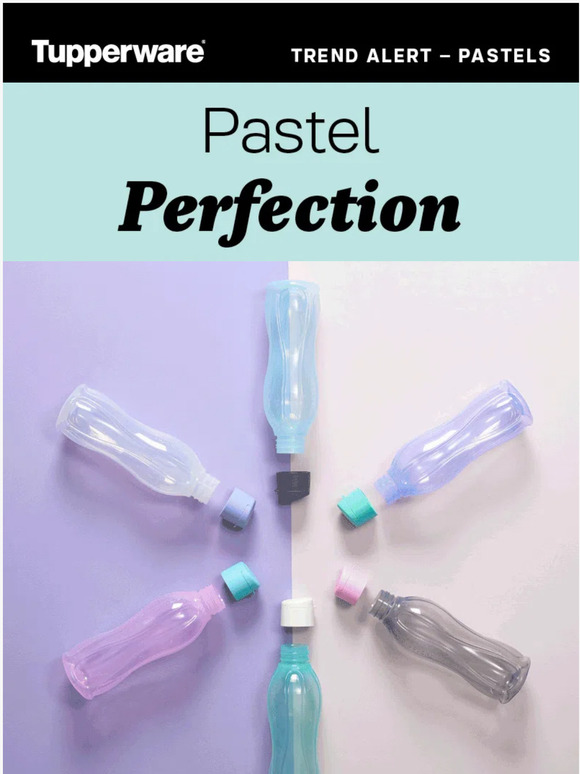 Tupperware US: We're obsessed..New pastel colours are here! 😍 | Milled