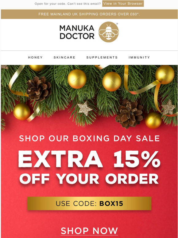 Manuka Doctor: ⏰ 4 Hours Left: Your Code Expires Soon | Milled
