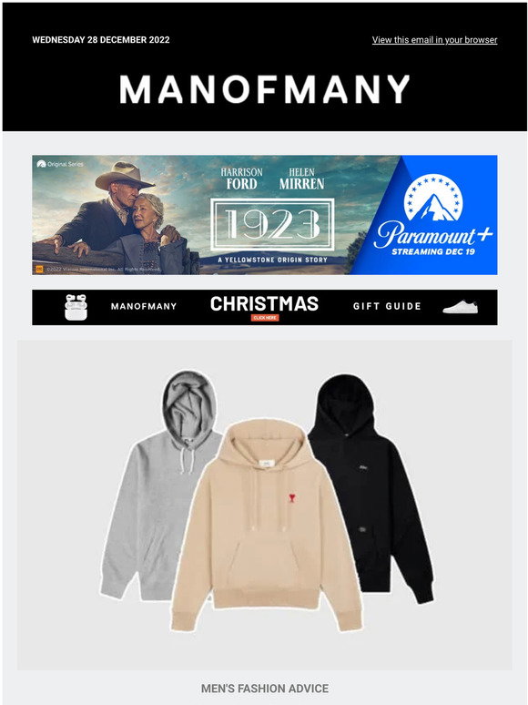 Man of Many: 15 Best Hoodies for Men & more | Milled