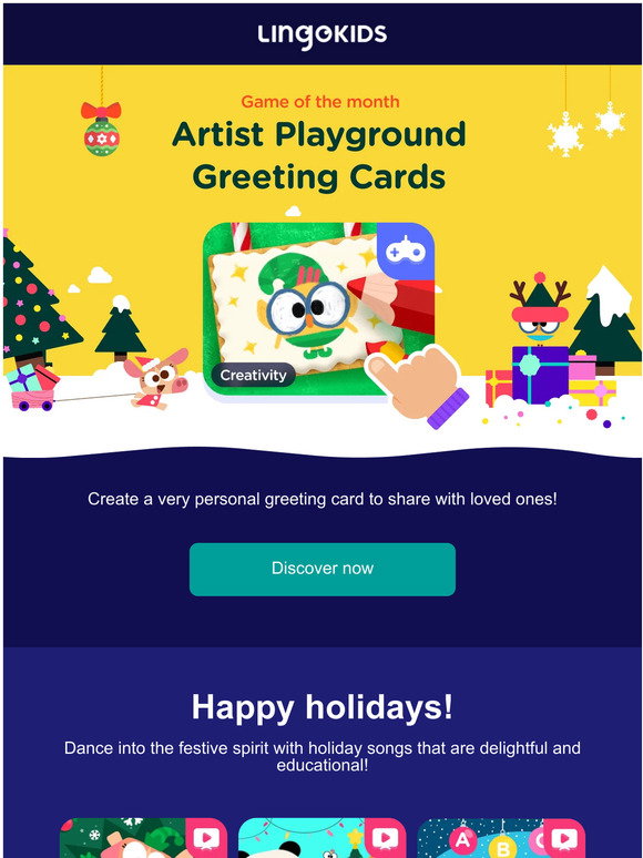 Lingokids: Fun activities to celebrate the holidays!🎄 | Milled