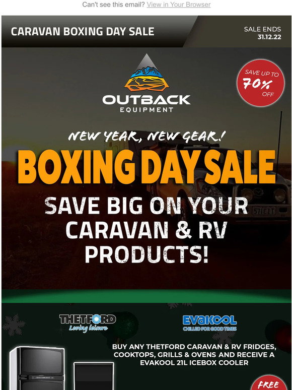 Outback Equipment: The Biggest Caravan Specials of the Year Are Here 🔥 ...