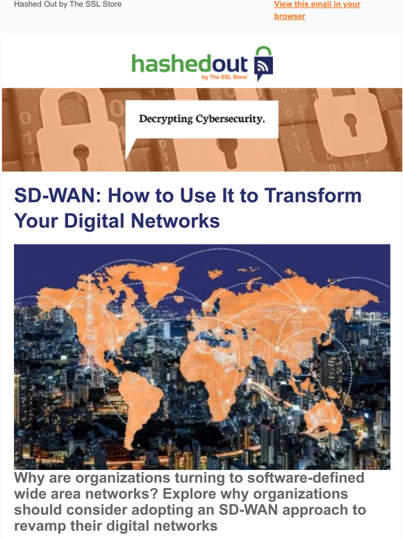 The SSL Store: SD-WAN: How to Use It to Transform Your Digital Networks 12/28/2022 | Milled