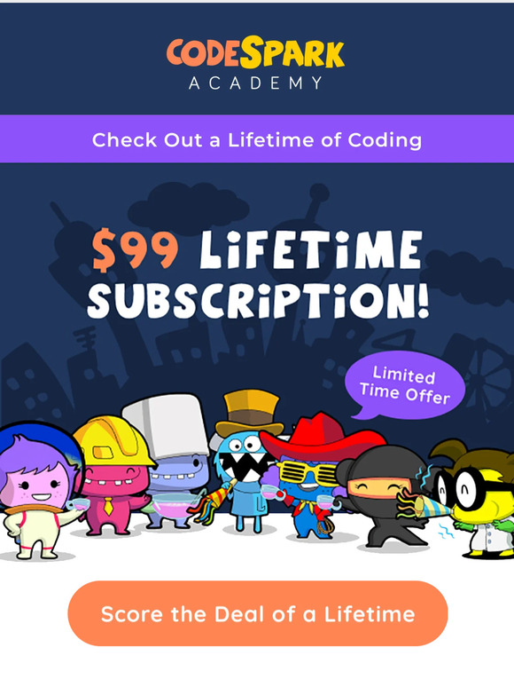 CodeSpark: Your Lifetime of Coding Awaits! 🎉 | Milled