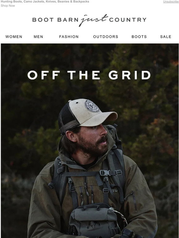 BootBarn.com: Gear For The Great Outdoors | Milled