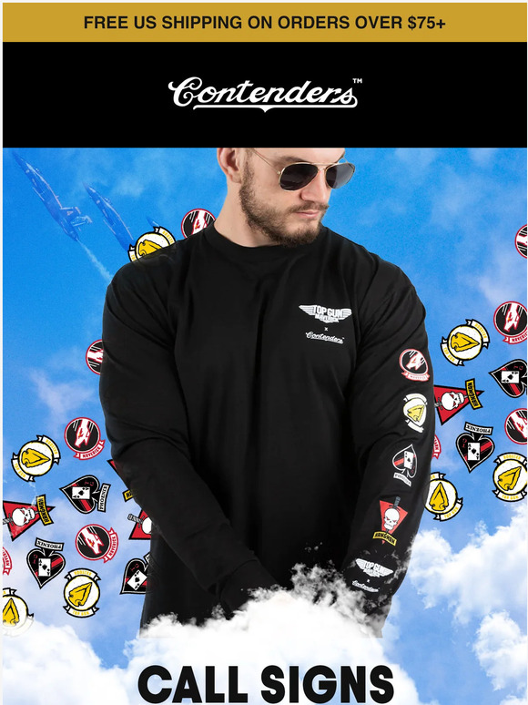 Contenders Clothing: Top Gun: Maverick Call Signs Restock | Milled