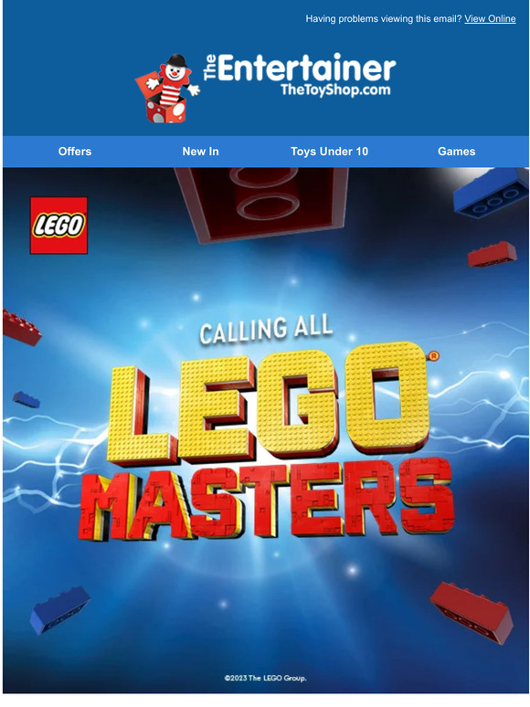 The Entertainer: Calling All LEGO Masters 📣 | Milled
