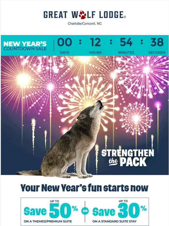 Great Wolf Lodge: Start 2023 with a — Pack adventure! | Milled