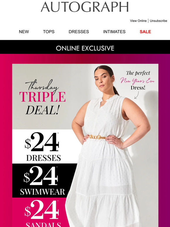 Autograph Fashion: ☀️ —, Your $24 Summer Triple Deal has Arrived! | Milled