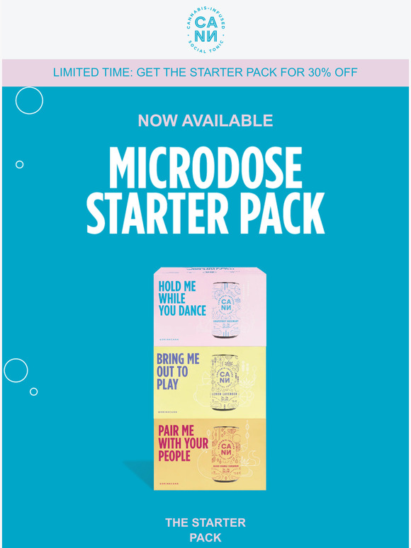 Cann: don’t sleep on the microdose starter pack | Milled