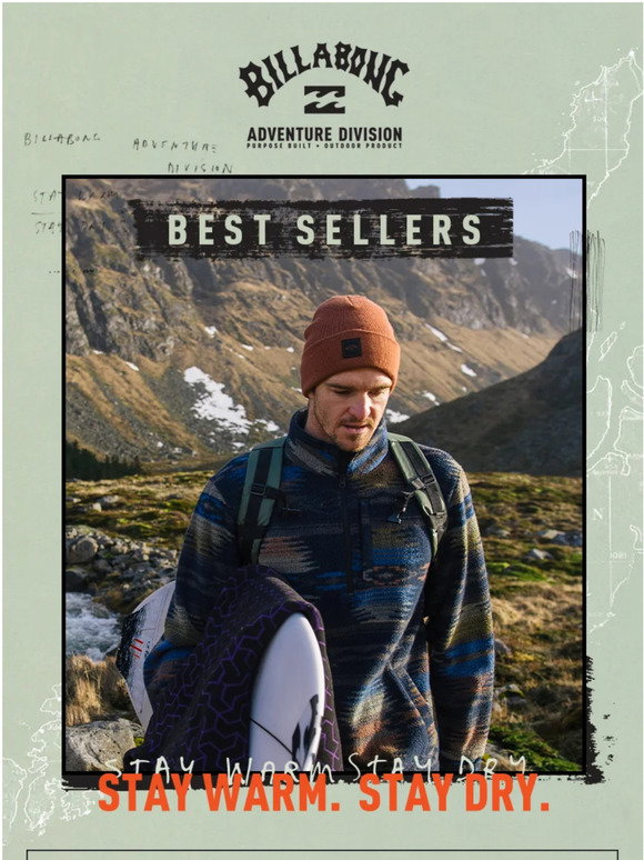 Billabong: Our top Adventure Division gear 🏕 | Milled