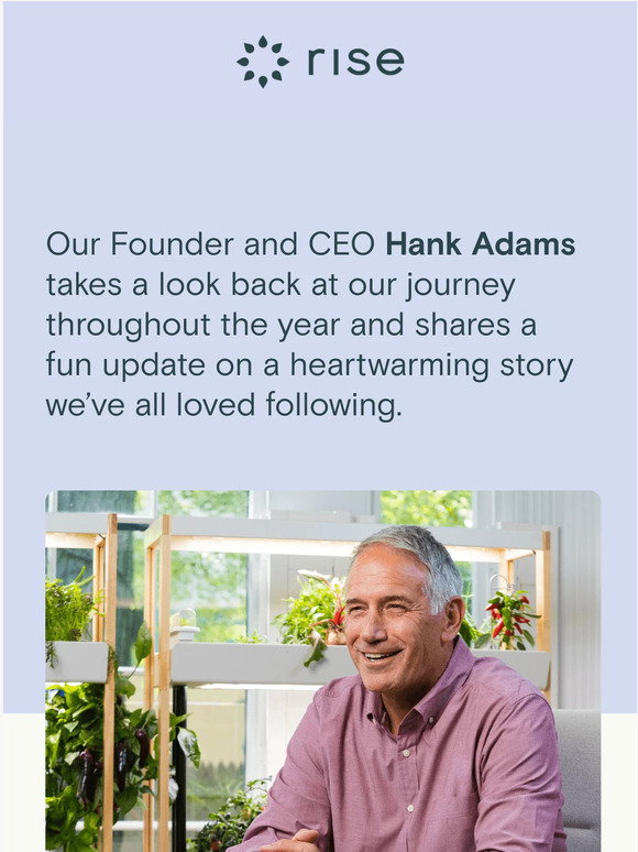 Rise Gardens: Reflections on 2022 from our CEO Hank Adams | Milled