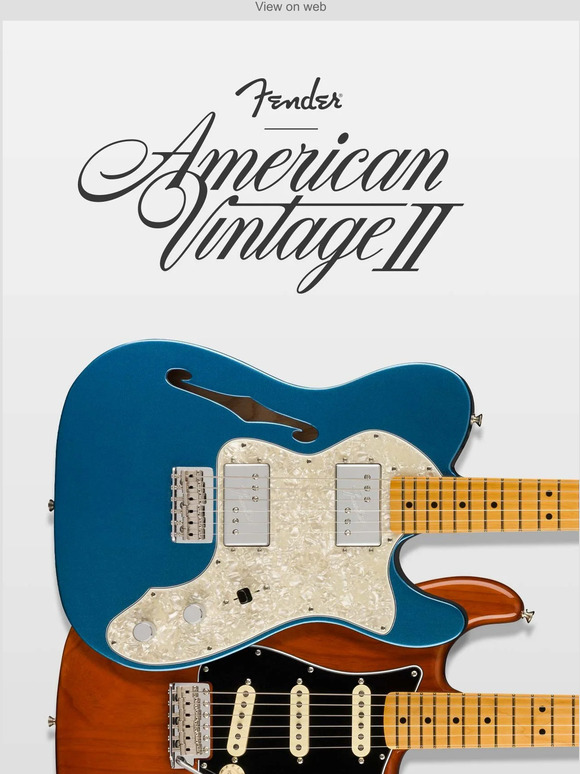 Fender UK: Best of the ’70s | American Vintage II | Milled