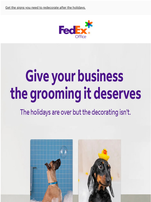 FedEx: Refresh your look for the New Year | Milled