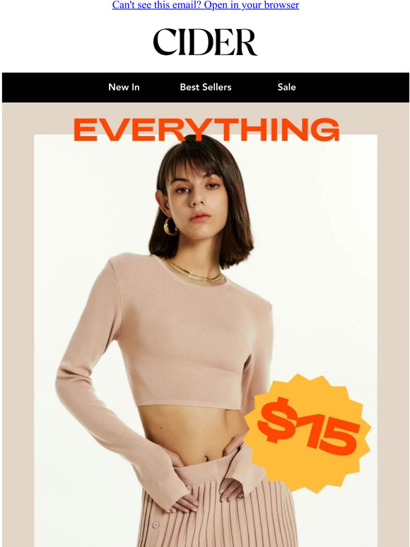 Cider: EVERYTHING $15 🤩 | Milled