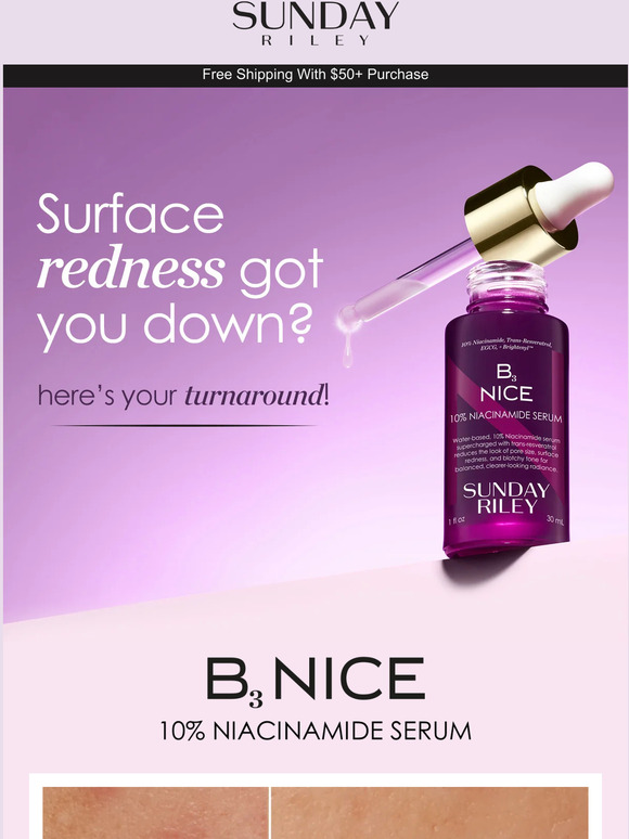 Sunday Riley: Clinically proven to even out your skin tone (yes, please ...