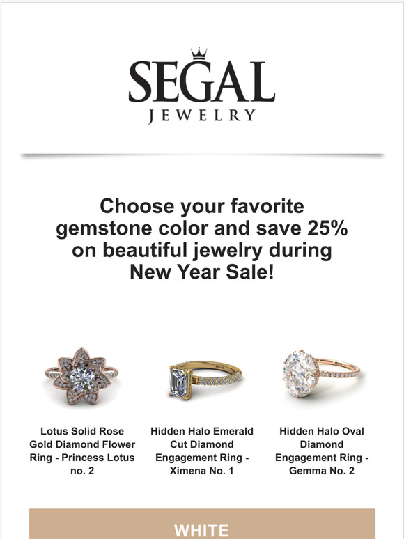 Segal Jewelry: What is the color of your year? 🎁 | Milled