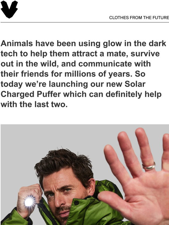 Vollebak: Today we’re launching new Solar Charged gear | Milled