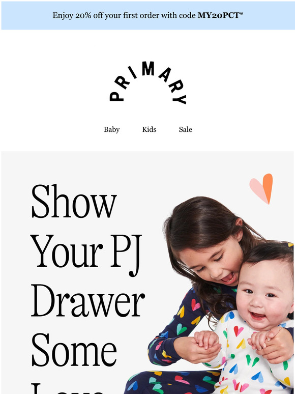 Primary: The PJs they love, in a new limited edition print 💖 | Milled