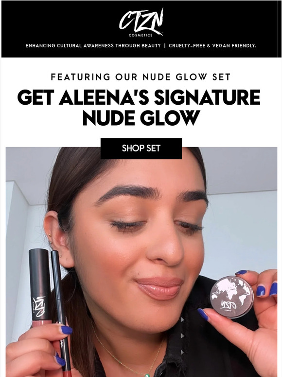 Citizen Cosmetics: Co-founder Aleena shares her signature look! | Milled