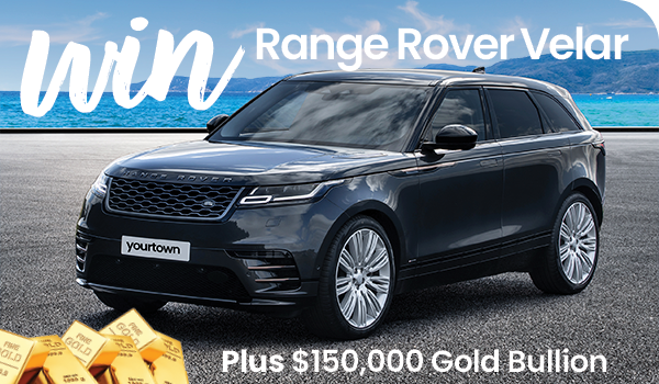 yourtown Prize Homes: 🚗 —, win Range Rover + $150K Gold OR $300k Gold ...