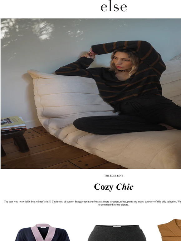 Else: The ELSE Edit: Cozy Chic | Milled