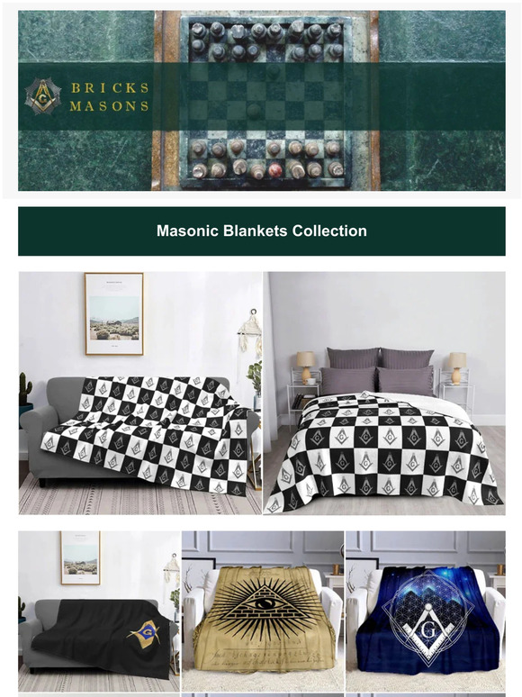 Bricks Masons: Cozy Up With These Masonic Items 👁️ | Milled