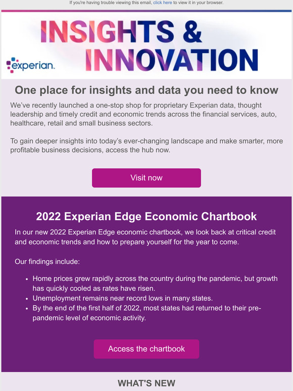 Experian: New in December: Experian Edge, identity verification and ...