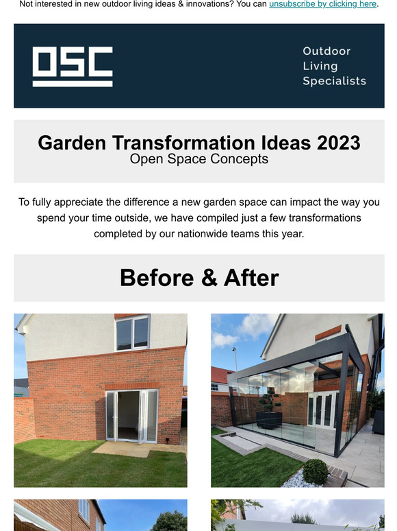 Open Space Concepts: Garden Transformation Ideas 2023 | Milled