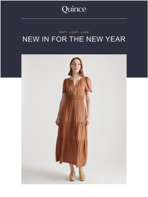 Quince: New silk & cotton. New colors. New year. | Milled