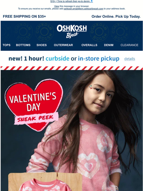 OshKosh B'gosh: Sneak a peek @ our most ️-worthy styles! | Milled