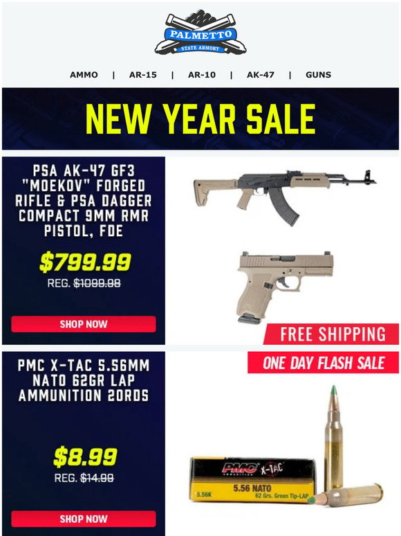 Palmetto State Armory: Out With The Old, In With The New... Deals | PSA ...