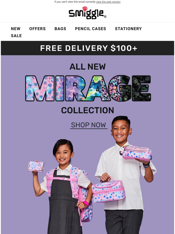 Smiggle: 😍 You heard right, all new collection has arrived! | Milled