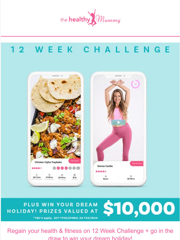 The Healthy Mummy: 12 Week Challenge Starts Monday! | Milled