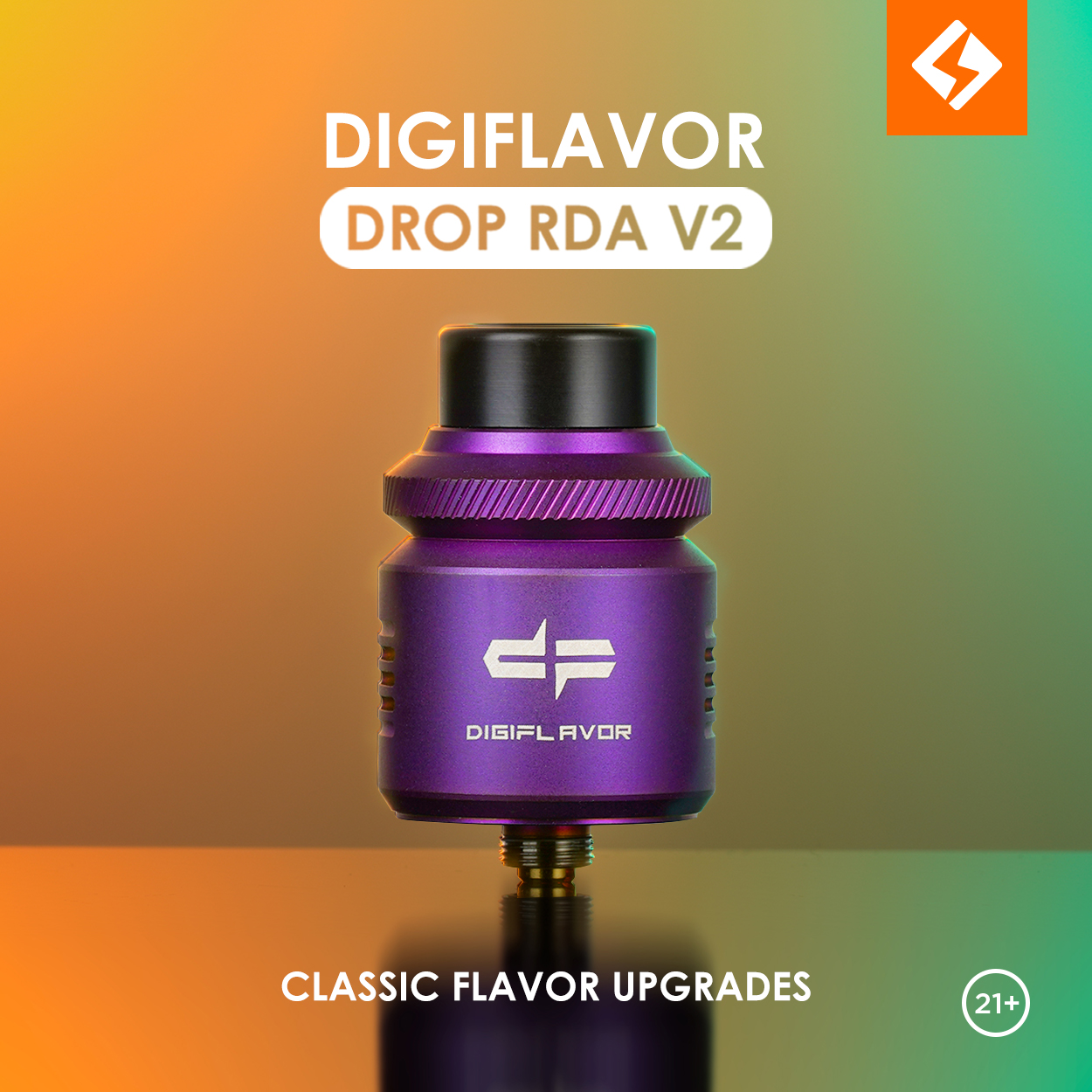 Geekvape: Classic Flavor Upgrades : Digiflavor DROP RDA V2😘 | Milled