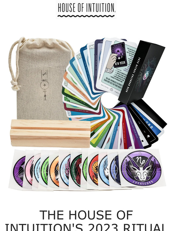 House Of Intuition: MANIFEST YOUR 2023 with our RITUAL CALENDAR DECK ...