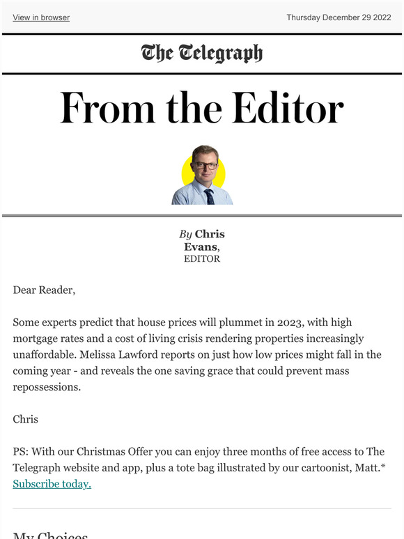 The Telegraph: 'House prices will nosedive in 2023' – here's how far ...