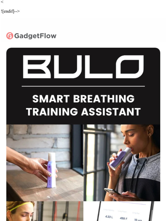 Gadget Flow: Track your lung health with the Breathings BULO breathing ...