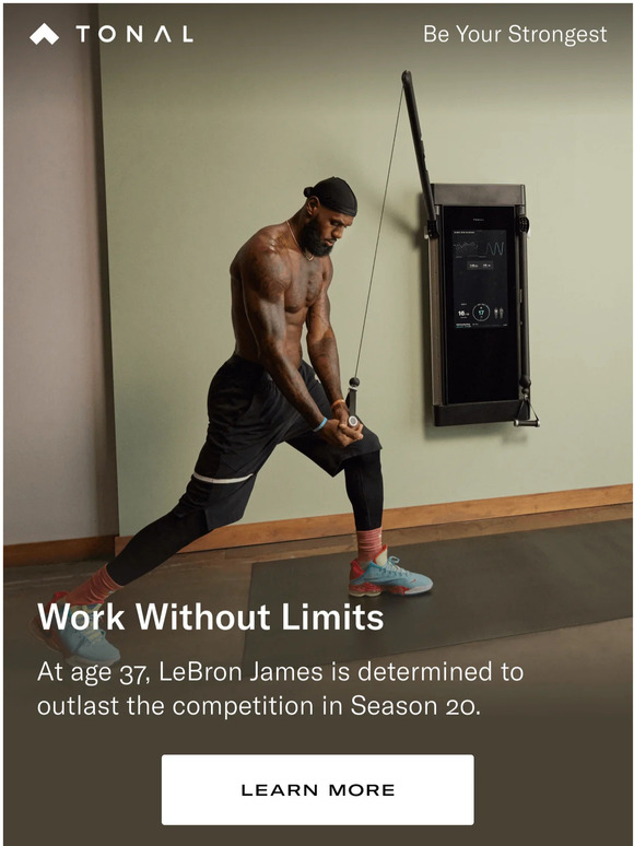 Tonal: One Thing LeBron Is Focused on This Season | Milled