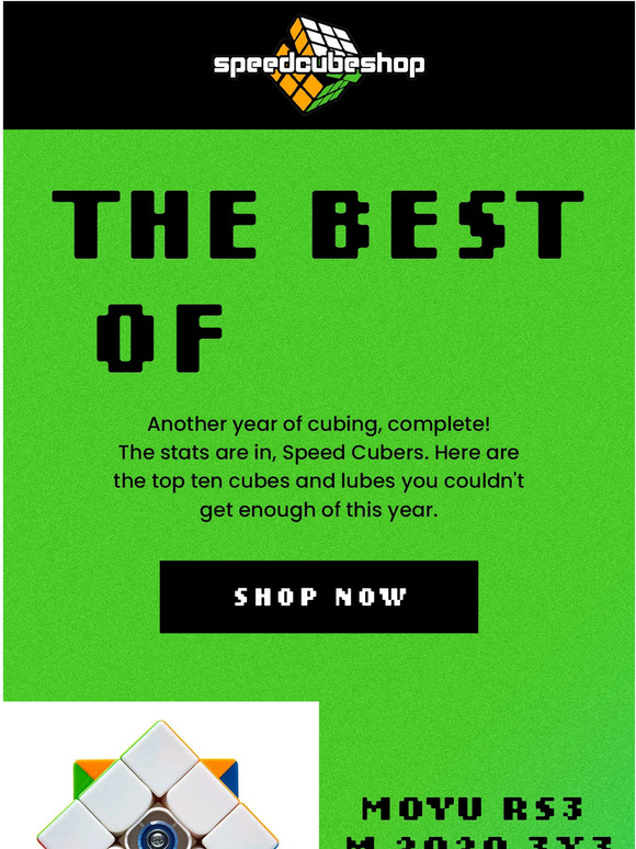 SpeedCubeShop: The Results Are In! | Milled