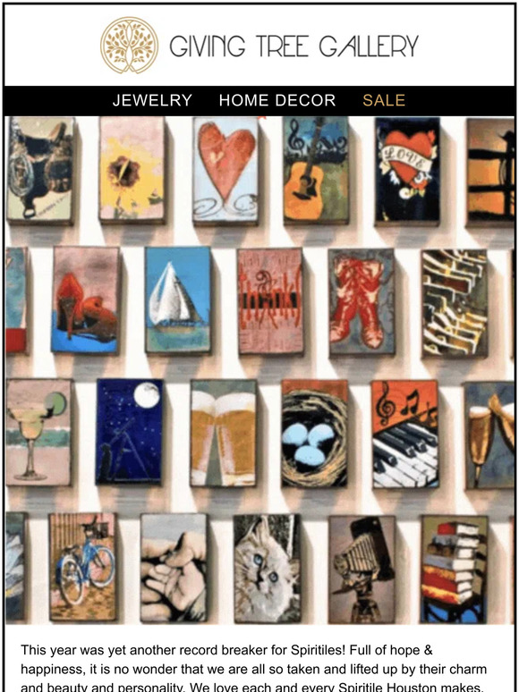 The Giving Tree Gallery: Top 3 Houston Llew Spiritiles of 2022 | Milled