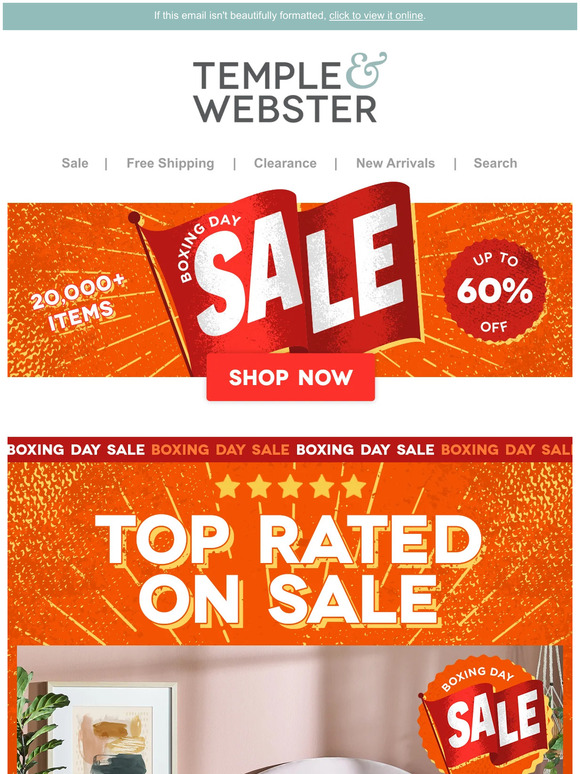 Temple & Webster: It's the final countdown ⏳ | Milled